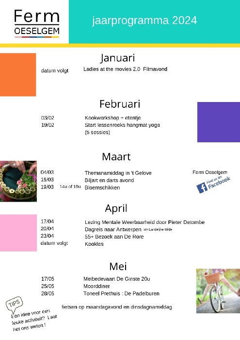 jaarprogramma :: www.ferm-oeselgem.be